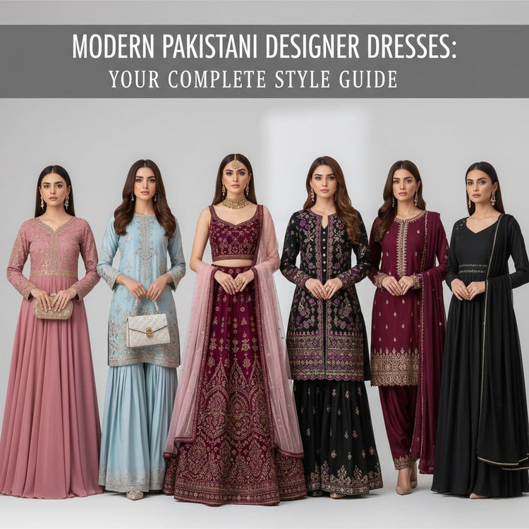 Pakistani Designer Dresses: Complete Style Guide – Maria Faisal