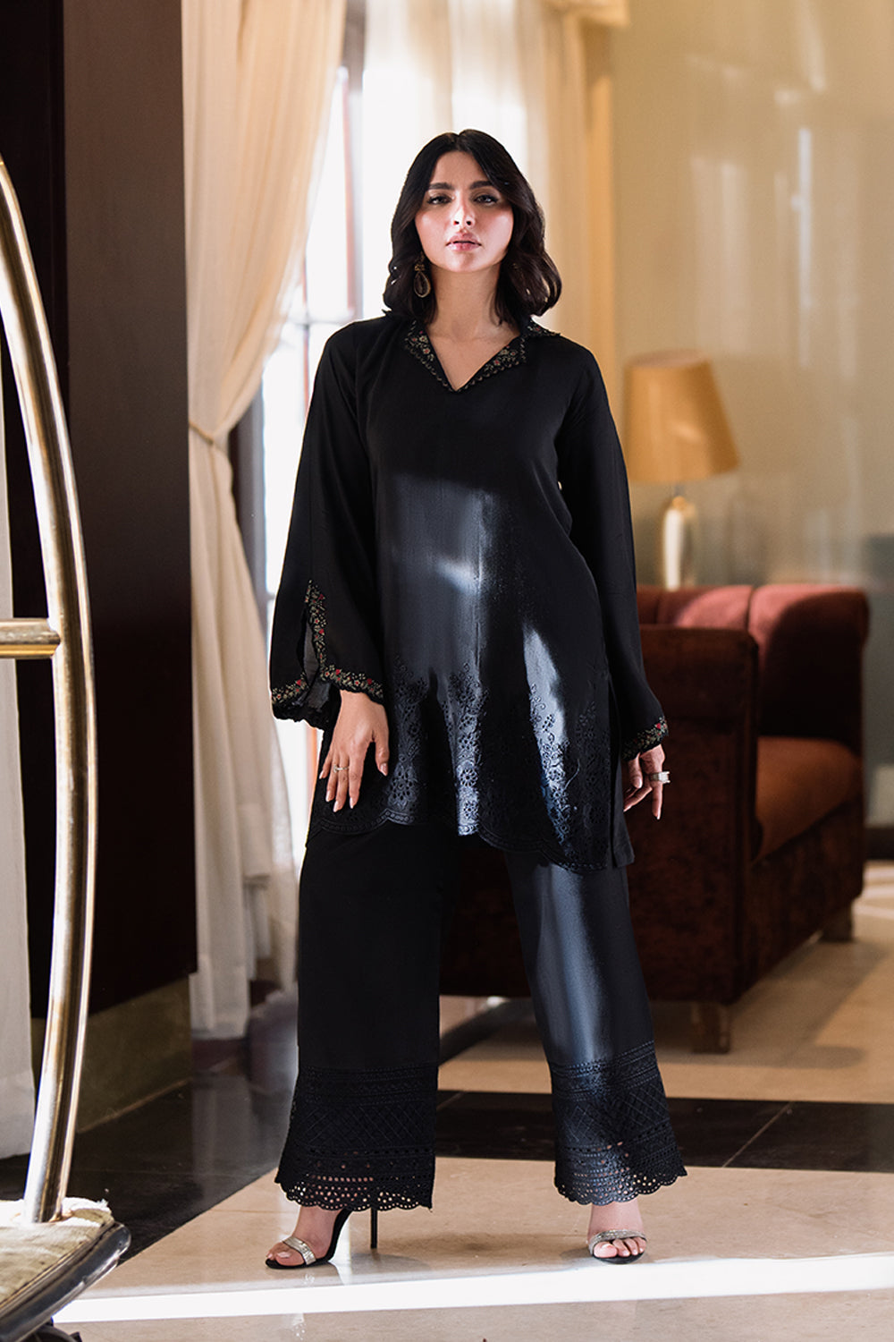 Azure | Diva Formals | Raven Glow - MARIA FAISAL – Maria Faisal